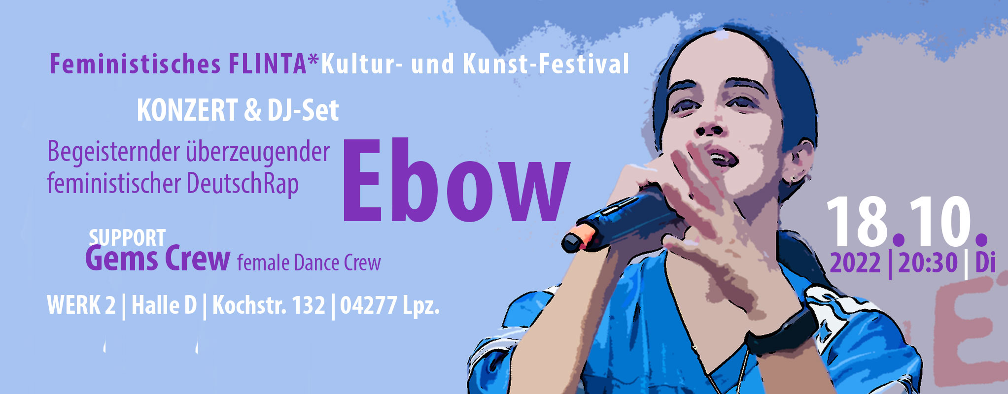 Feministische FLINTA*Kunst- und Kultur-Festival